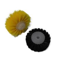 China Custom Mini Cleaning Roller Brush Conveyor Cylinder Brush for Poker Cards Making Machine - Plastic Core with Nylon/PP Bristles for sale