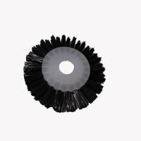 China Custom Mini Cleaning Roller Brush Conveyor Cylinder Brush for Poker Cards Making Machine - Plastic Core with Nylon/PP Bristles for sale