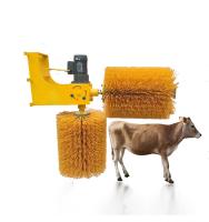 China Full Automatic Nylon Cow Scratching Brush 14KG with Customizable Size Options for Cattle Health and Milk Production for sale