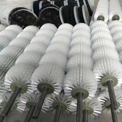 China Custom Industrial Roller Brush 80mm for Conveyor Belt Cleaning - Multiple Material Options Available for sale