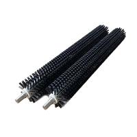 China Industrial Nylon Bristle Cylindrical Cleaning Brushes for Conveyor Belts - Custom Sizes and Multiple Material Options for sale