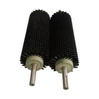 China Custom Industrial Cylindrical Brush for Fruits & Vegetables - 30-50mm Bristle Length, Nylon/PP Materials for sale