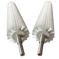 China Custom Industrial Cylindrical Brush for Fruits & Vegetables - 30-50mm Bristle Length, Nylon/PP Materials for sale
