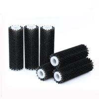 China Hollowed Washing Roller Brush Nylon Conveyor Brushes Industrial - Custom Sizes 50-500mm with PP/PA/Nylon Materials for sale