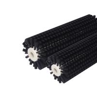 China Hollowed Washing Roller Brush Nylon Conveyor Brushes Industrial - Custom Sizes 50-500mm with PP/PA/Nylon Materials for sale