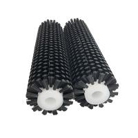 China Hollowed Washing Roller Brush Nylon Conveyor Brushes Industrial - Custom Sizes 50-500mm with PP/PA/Nylon Materials for sale