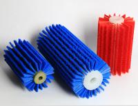 China Hollowed Washing Roller Brush Nylon Conveyor Brushes Industrial - Custom Sizes 50-500mm with PP/PA/Nylon Materials for sale