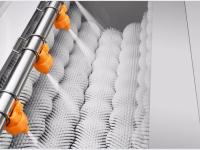 China Industrial Fruit Vegetable Roller Brush Conveyor Belt Cleaners - Custom PP/Nylon/Steel Wire Options 50-200mm Diameter for sale