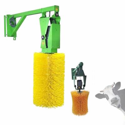 China Concave Farm Cow Scratching Brush 600-1000mm Length with 400-500mm Diameter for Cattle Massage and Hygiene for sale