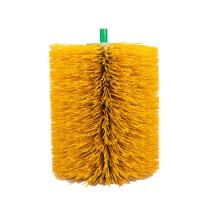 China Concave Farm Cow Scratching Brush 600-1000mm Length with 400-500mm Diameter for Cattle Massage and Hygiene for sale