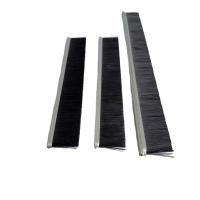 China Nylon Industrial Strip Brush for Weather Sealing - Custom Length & Density Options for Doors and Machinery for sale