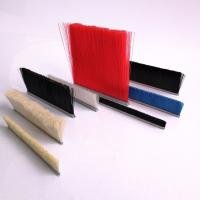 China Nylon Industrial Strip Brush for Weather Sealing - Custom Length & Density Options for Doors and Machinery for sale