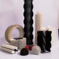 China Nylon Industrial Strip Brush for Weather Sealing - Custom Length & Density Options for Doors and Machinery for sale
