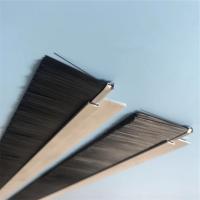 China ODM Nylon Industrial Strip Brush 100mm with Horse Hair Bristles for Sealing and Cleaning Applications for sale
