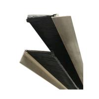 China ODM Nylon Industrial Strip Brush 100mm with Horse Hair Bristles for Sealing and Cleaning Applications for sale