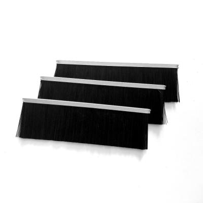 China Custom Stainless Steel Industrial Brush Strip for Door Bottom Seal 50mm with Multiple Material Options and ISO9001 Certification for sale