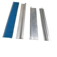 China OEM Industrial Brush Seal Flexible Metal Strip 150mm - Customizable Door Sealing with Multiple Material Options for sale