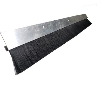 China Dustproof Aluminum Alloy Brush Seal Strip for Doors - Custom Sizes with T/F/Y/h Bracket Types and Nylon/Horse Hair Filaments for sale