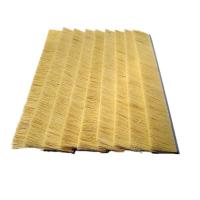 China Sisal Tampico Fiber Conveyor Industrial Brush Strip for Wood Polishing - Custom Sizes Available with Multiple Material Options for sale