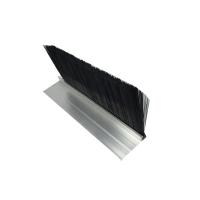 China Customized Aluminum Garage Door Brush Seal with Nylon Bristles - T/F/Y/h Bracket Shapes, Multiple Size Options for sale