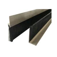China Customized Aluminum Garage Door Brush Seal with Nylon Bristles - T/F/Y/h Bracket Shapes, Multiple Size Options for sale