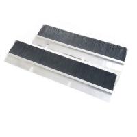 China Nylon Industrial Aluminum Draught Excluder Strip Door Seal 50mm Height with Custom Sizes 15-260mm and UL94-V0 Flame Retardant for sale