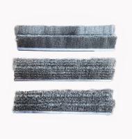China 304 Stainless Steel Strip Brush for Industrial Rust Removal and Polishing - Custom Sizes and Multiple Material Options for sale