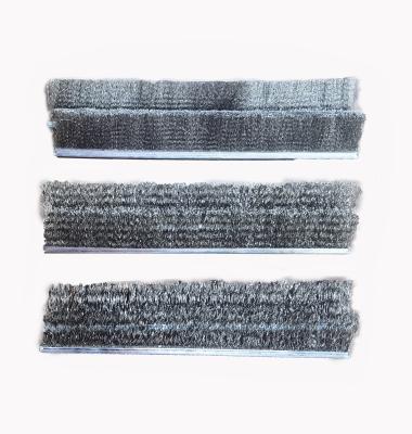 China 304 Stainless Steel Strip Brush for Industrial Rust Removal and Polishing - Custom Sizes and Multiple Material Options for sale