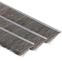China 304 Stainless Steel Strip Brush for Industrial Rust Removal and Polishing - Custom Sizes and Multiple Material Options for sale