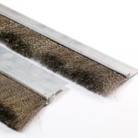 China 304 Stainless Steel Strip Brush for Industrial Rust Removal and Polishing - Custom Sizes and Multiple Material Options for sale