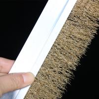 China 304 Stainless Steel Strip Brush for Industrial Rust Removal and Polishing - Custom Sizes and Multiple Material Options for sale