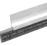 China Stainless Steel Industrial Strip Brush for Polishing and Rust Removal - Custom Length and Wire Density Options for sale