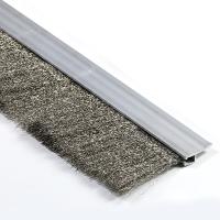 China Stainless Steel Industrial Strip Brush for Polishing and Rust Removal - Custom Length and Wire Density Options for sale