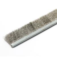 China Stainless Steel Industrial Strip Brush for Polishing and Rust Removal - Custom Length and Wire Density Options for sale