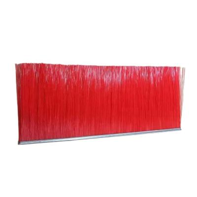 China Industrial Nylon Strip Brush with Colored Bristles - Custom Length 1-6 Meters, Multiple Material Options for Door and Machine Sealing for sale