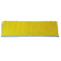 China Industrial Nylon Strip Brush with Colored Bristles - Custom Length 1-6 Meters, Multiple Material Options for Door and Machine Sealing for sale
