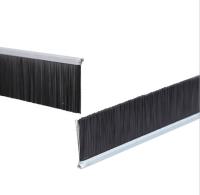 China Heavy Duty Industrial 50mm Brush Strip Draught Excluder for Doors and Windows - Custom Sizes 15-260mm for sale