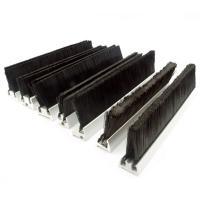 China Heavy Duty Industrial 50mm Brush Strip Draught Excluder for Doors and Windows - Custom Sizes 15-260mm for sale