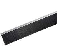 China Heavy Duty Industrial 50mm Brush Strip Draught Excluder for Doors and Windows - Custom Sizes 15-260mm for sale
