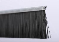 China Rodent Proof Strip Brush with Nylon Bristles - Flame Retardant, Customizable Sizes and Aluminum Alloy Base for sale