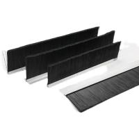 China Flame Retardant Brush Pile Weather Stripping with Nylon Bristles and Aluminum Alloy Bracket for Garage Doors and Industrial Applications for sale