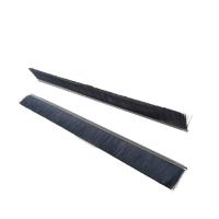 China Flame Retardant Brush Pile Weather Stripping with Nylon Bristles and Aluminum Alloy Bracket for Garage Doors and Industrial Applications for sale