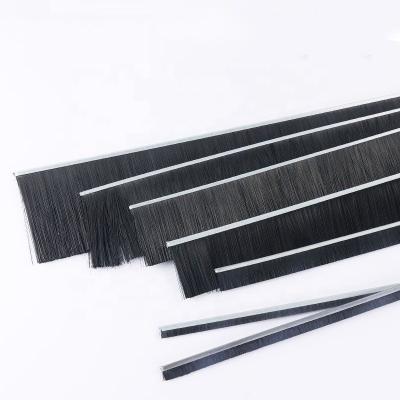China Custom Nylon Brush Seal Strip for Fire Doors - Flexible 5mm to 50mm Width Options with Multiple Material Choices for sale