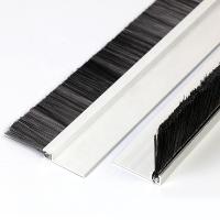 China Nylon Strip Brush Metal Door Seal with Aluminum Alloy Bracket - Custom T/F/Y/h Shapes, 5325.6 sqm Manufacturing Capacity for sale