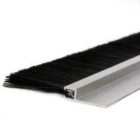China Nylon Strip Brush Metal Door Seal with Aluminum Alloy Bracket - Custom T/F/Y/h Shapes, 5325.6 sqm Manufacturing Capacity for sale