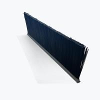 China Nylon Strip Brush Metal Door Seal with Aluminum Alloy Bracket - Custom T/F/Y/h Shapes, 5325.6 sqm Manufacturing Capacity for sale