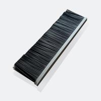 China Nylon Strip Brush Metal Door Seal with Aluminum Alloy Bracket - Custom T/F/Y/h Shapes, 5325.6 sqm Manufacturing Capacity for sale