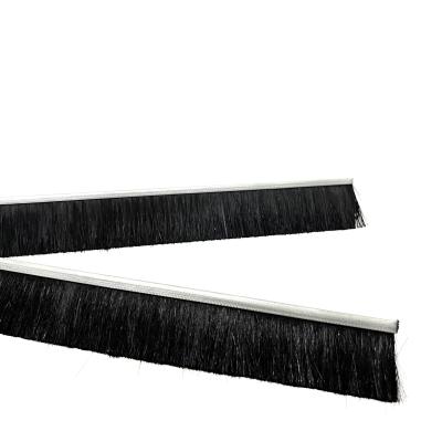 China Flexible Nylon Industrial Door Brush Seal Strip - Custom Sizes with Acid/Alkali & High Temp Resistance Options for sale