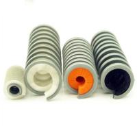 China Custom Industrial Spiral Wound Coil Brush with 0.4mm Nylon Filaments for Rope and Shaft Cleaning for sale