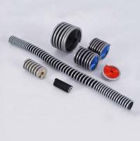 China Custom Industrial Nylon Bristle Coil Spring Brush with 0.4mm Filament Diameter for Rope Cleaning for sale
